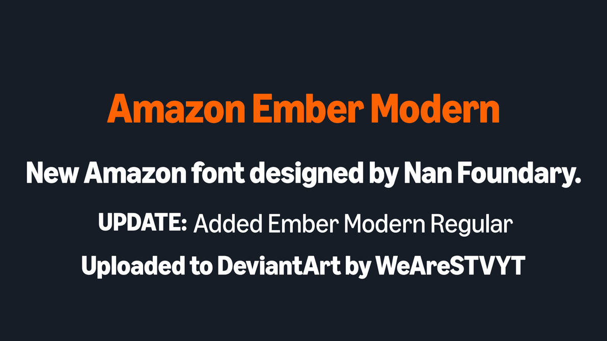 Amazon Ember Modern by WeAreSTVYT on DeviantArt