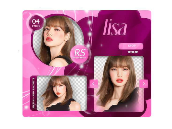 Png Pack 65 Lisa (blackpink) by pittieslau on DeviantArt