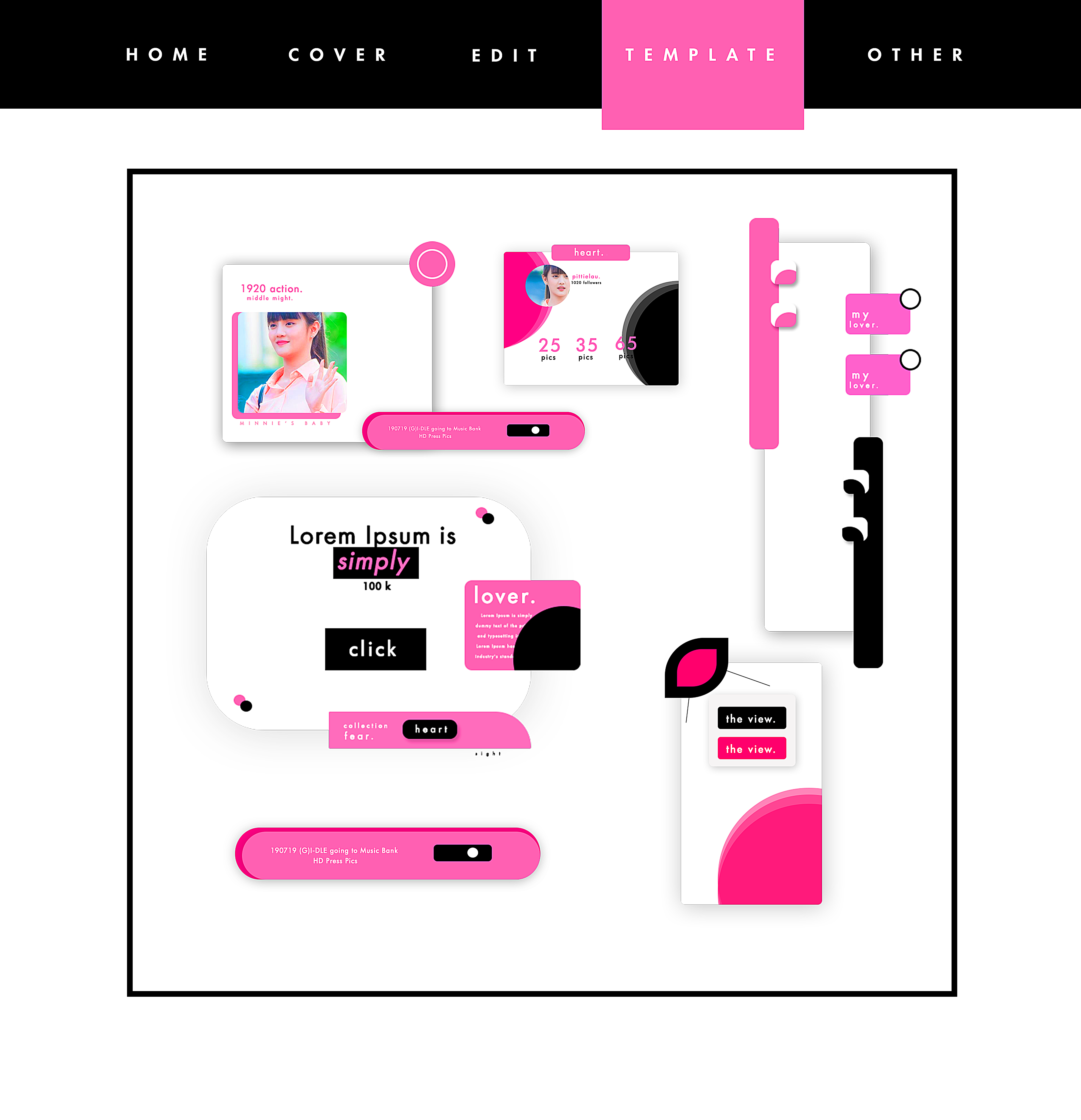 Widgets Psd Pack - 2 by pittieslau on DeviantArt