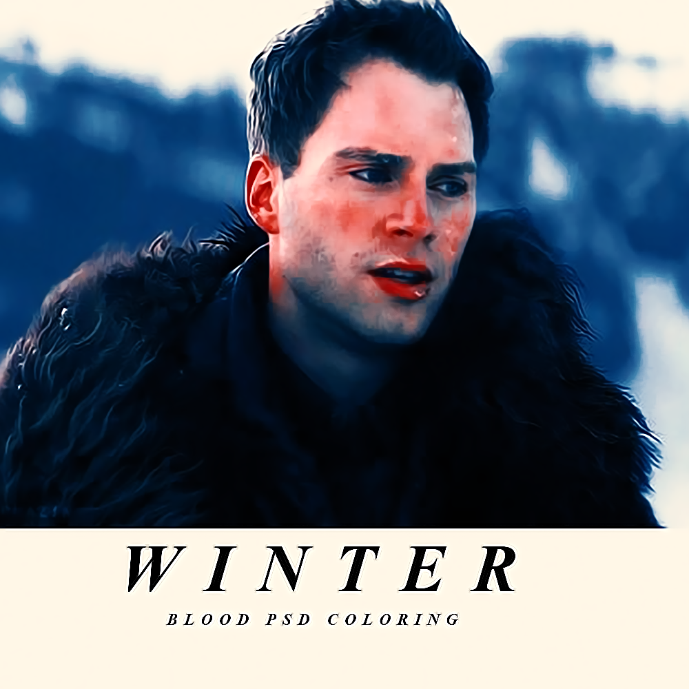 Psd Coloring Winter Blood By Pittieslau by pittieslau on DeviantArt