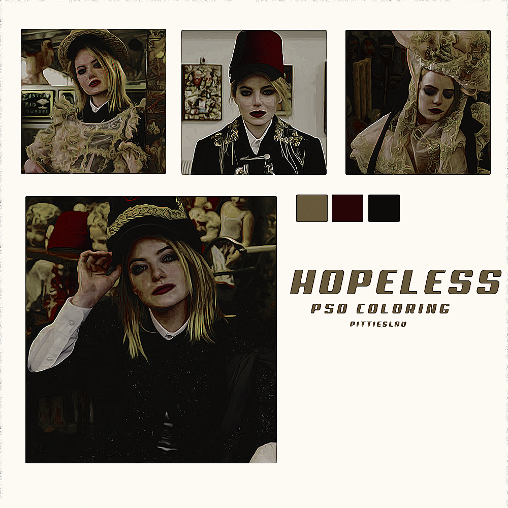 hopeless . psd coloring by PITTIESLAU by pittieslau on DeviantArt