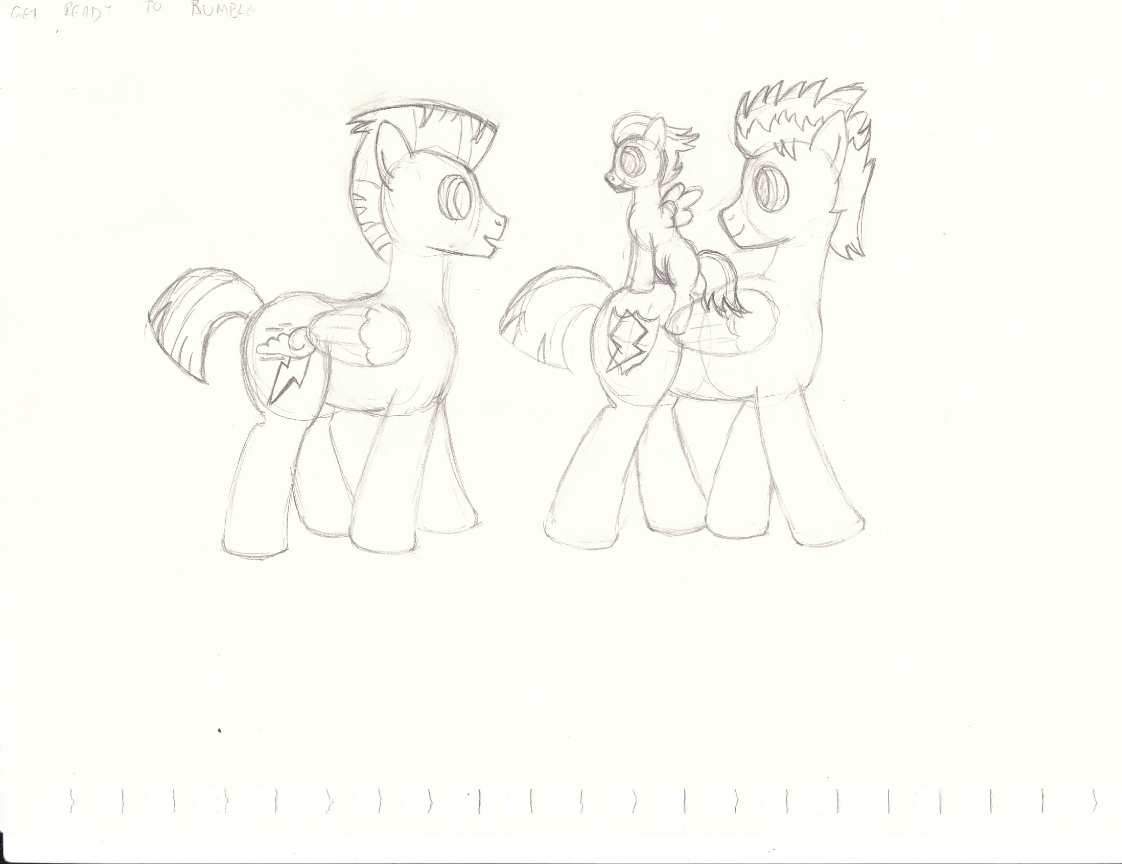 Get Ready to Rumble (Sketch) by flashlighthouse on DeviantArt