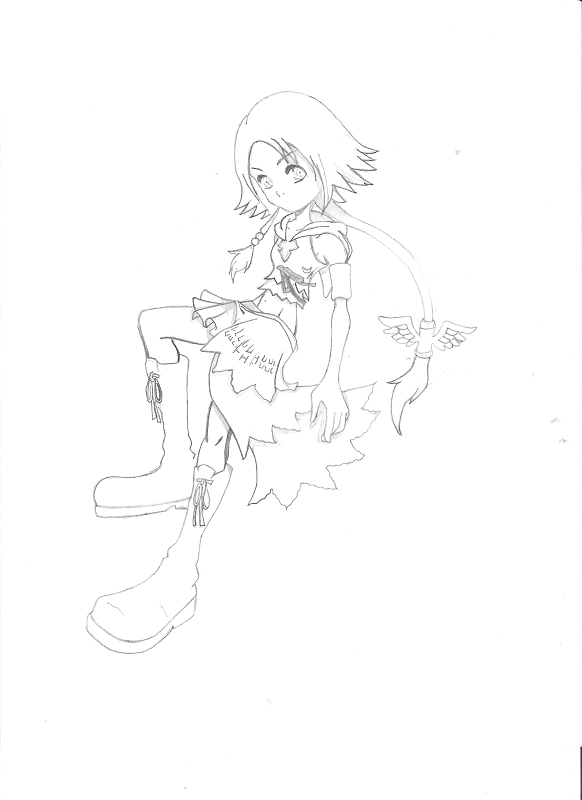 Yuna sketch by kitsune-of-the-moon on DeviantArt