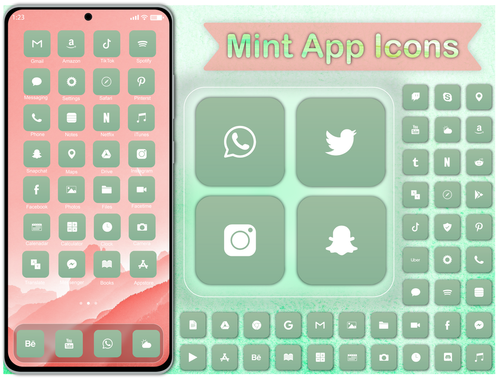 Mint Icons by ElioChalamet on DeviantArt