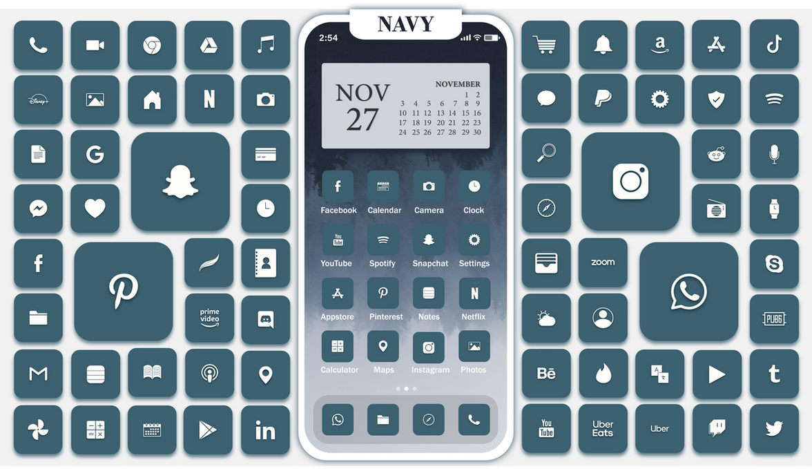 Navy App Icons by ElioChalamet on DeviantArt