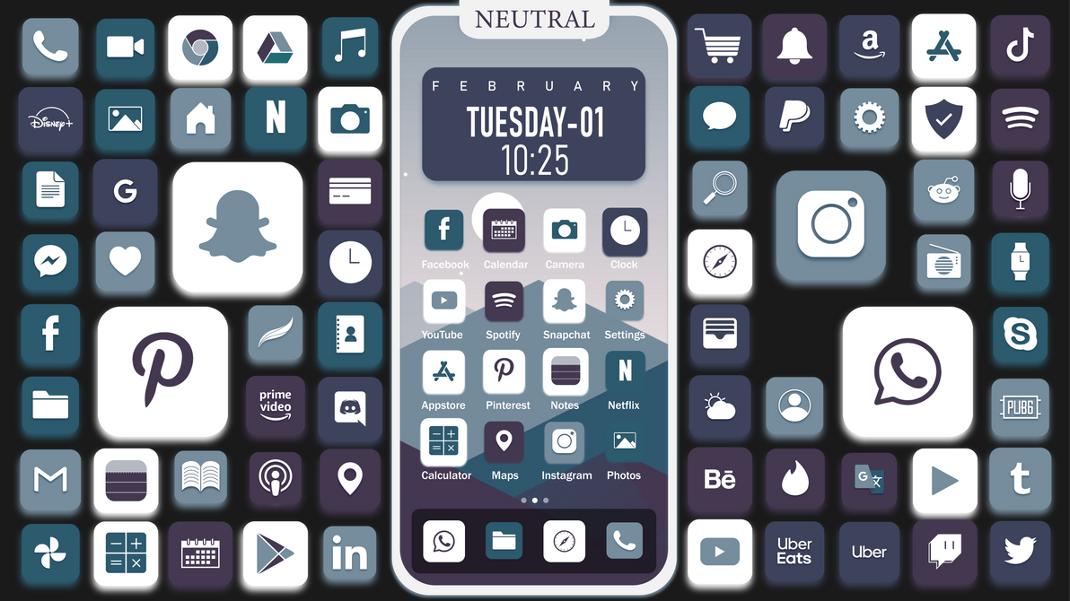 Neutral App Icons by ElioChalamet on DeviantArt