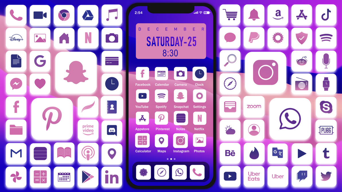 Mac Wallpaper Based Icons by ElioChalamet on DeviantArt