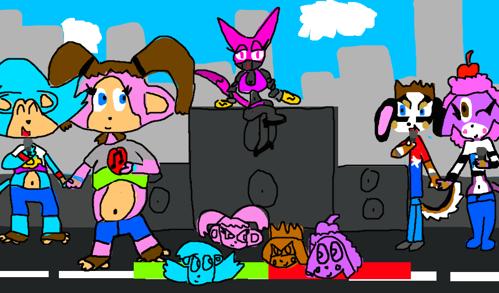FNF Summer King And Belle Vs John And Mary by superja678 on DeviantArt
