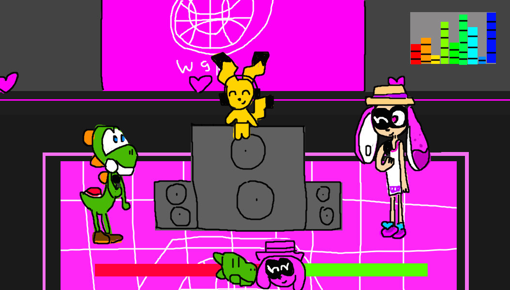 FNF Summer Yoshi Vs CuteYoshiLover by superja678 on DeviantArt