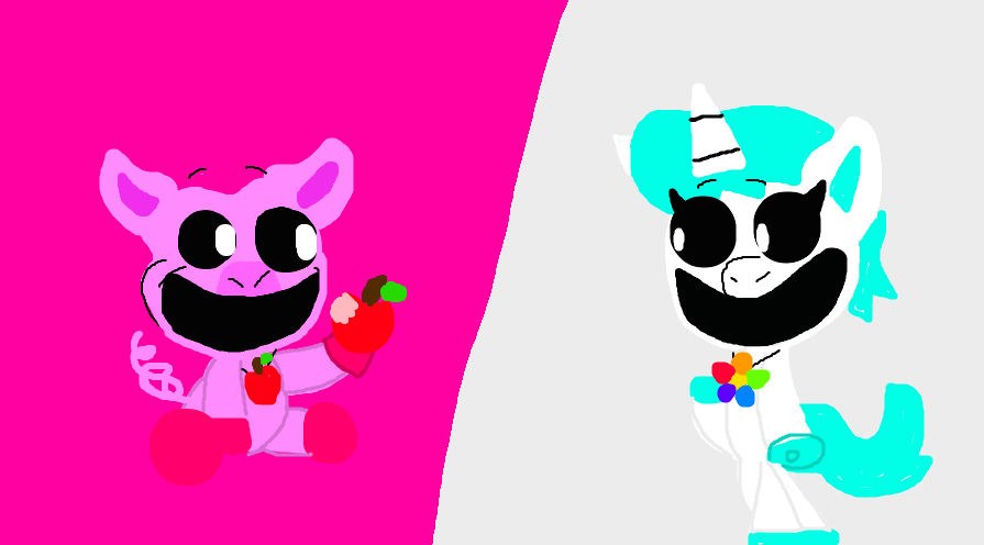 Pickypiggy and CraftyCorn by superja678 on DeviantArt