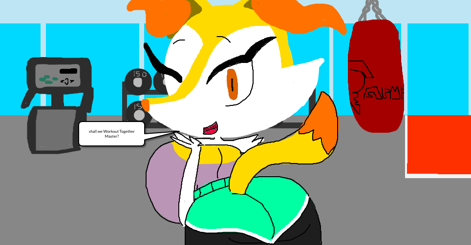 Braixen At The Gym by superja678 on DeviantArt