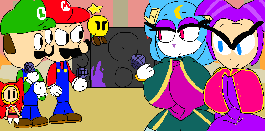 RPM Mario and Luigi, Starlow Vs. Ariem And Nights by superja678 on ...