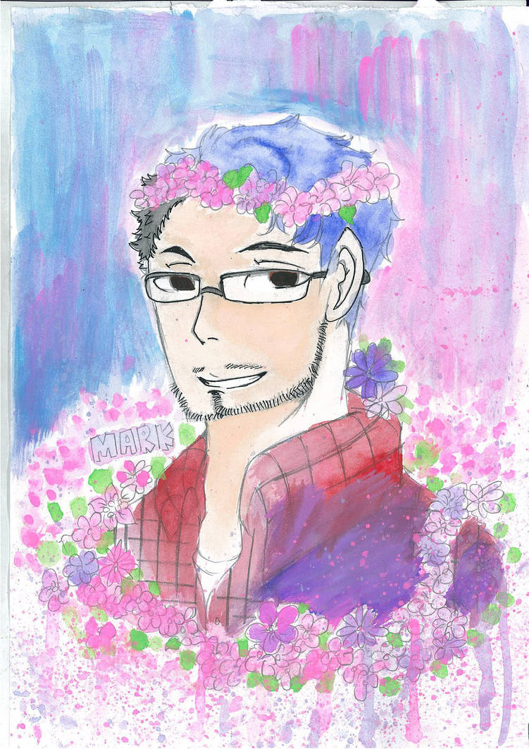 MARKIPLIER FLOWER PAINT af by bellawing on DeviantArt