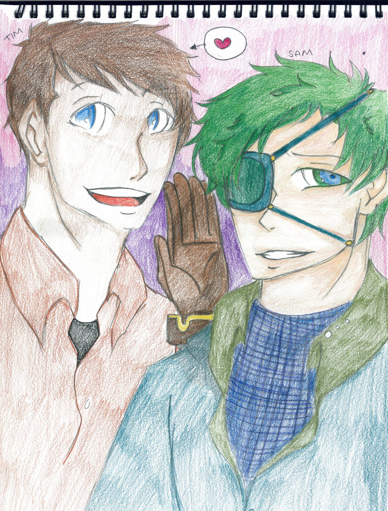 Tiny Box Tim and SamSepticeye by bellawing on DeviantArt