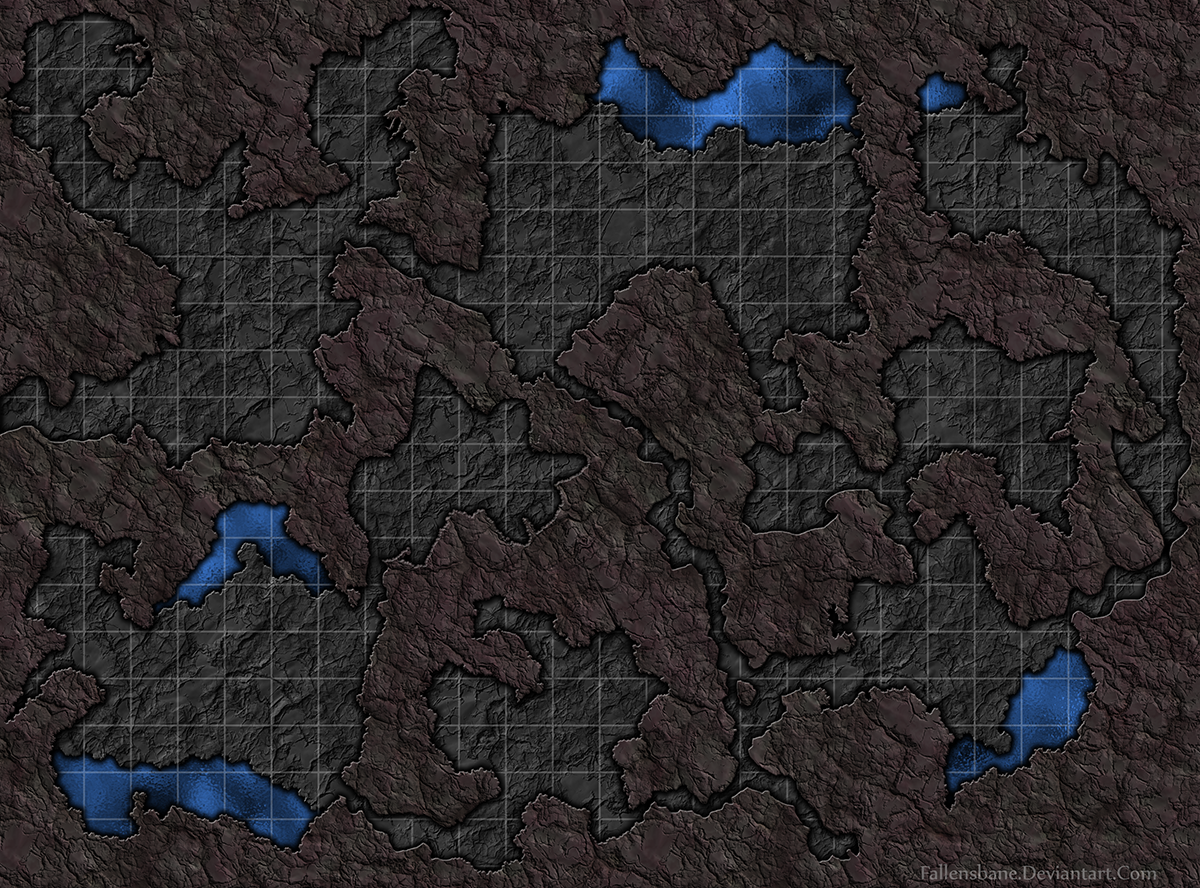 Cavern Map 001 by Fallensbane on DeviantArt