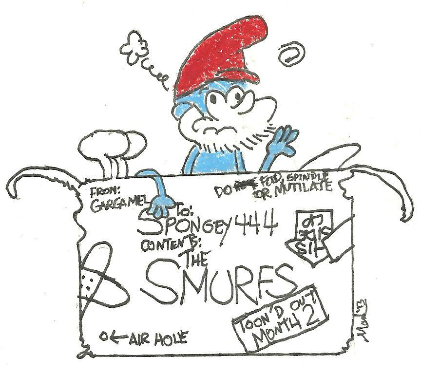 Toon'd out Month 2: The Smurfs by Spongey444 on DeviantArt