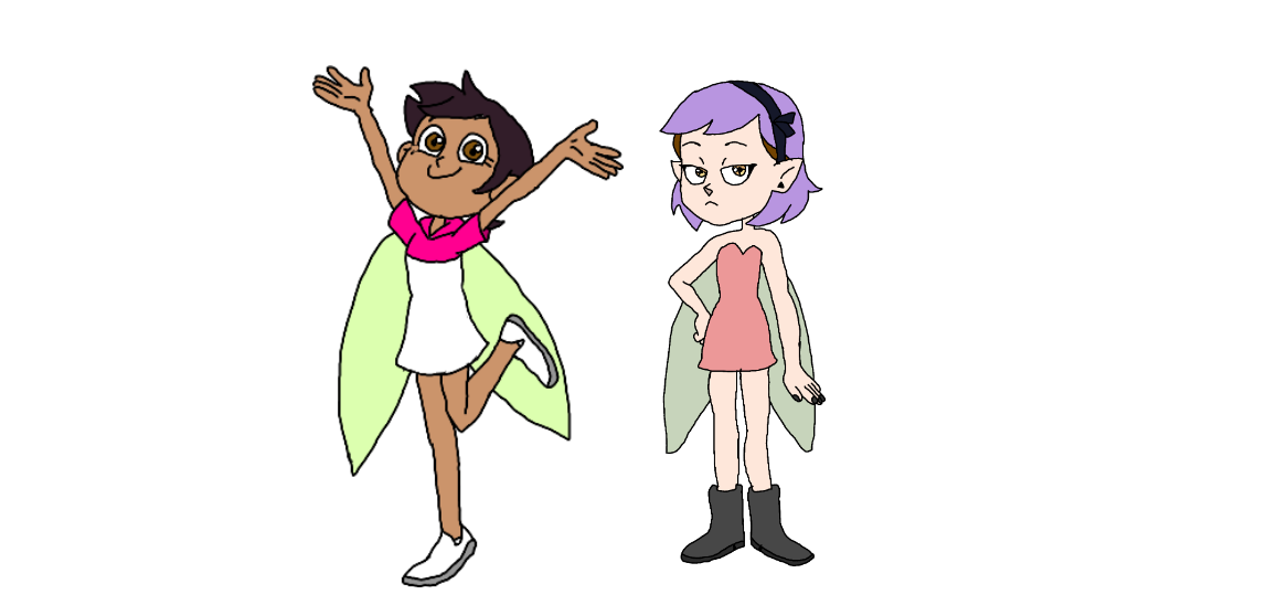 The Owl House - Lumity as fairies by AlphaGodzilla1985 on DeviantArt