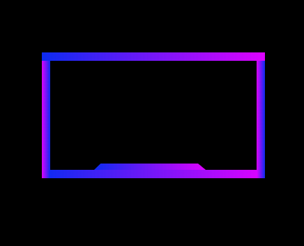 Facecam blue purpel overlay by designedbydugeon on DeviantArt
