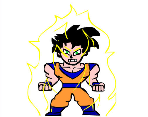 Gohan animation by Jimdapredator on DeviantArt