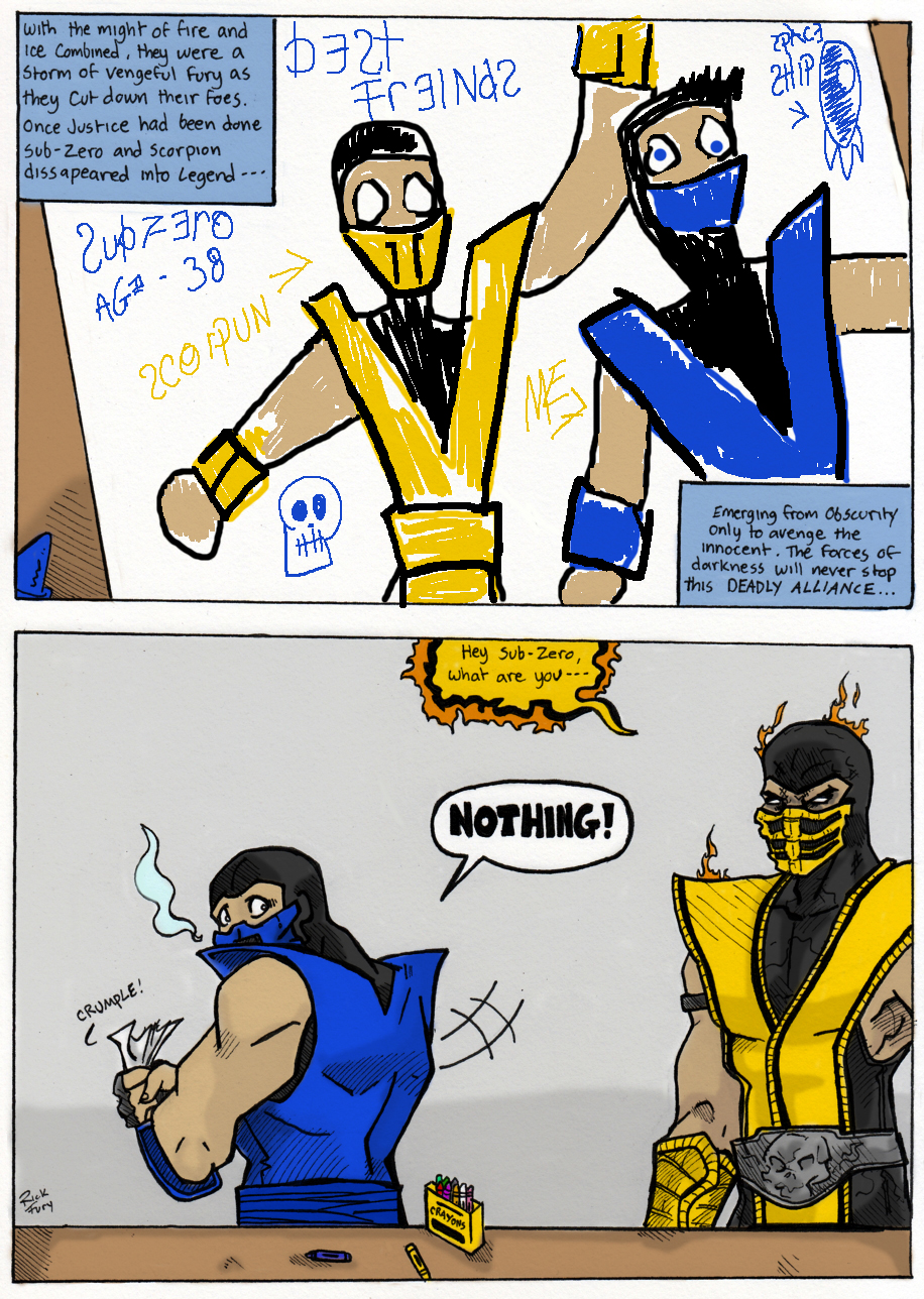 Mortal Kombat: Friendship by TheMonkeyYOUWant on DeviantArt