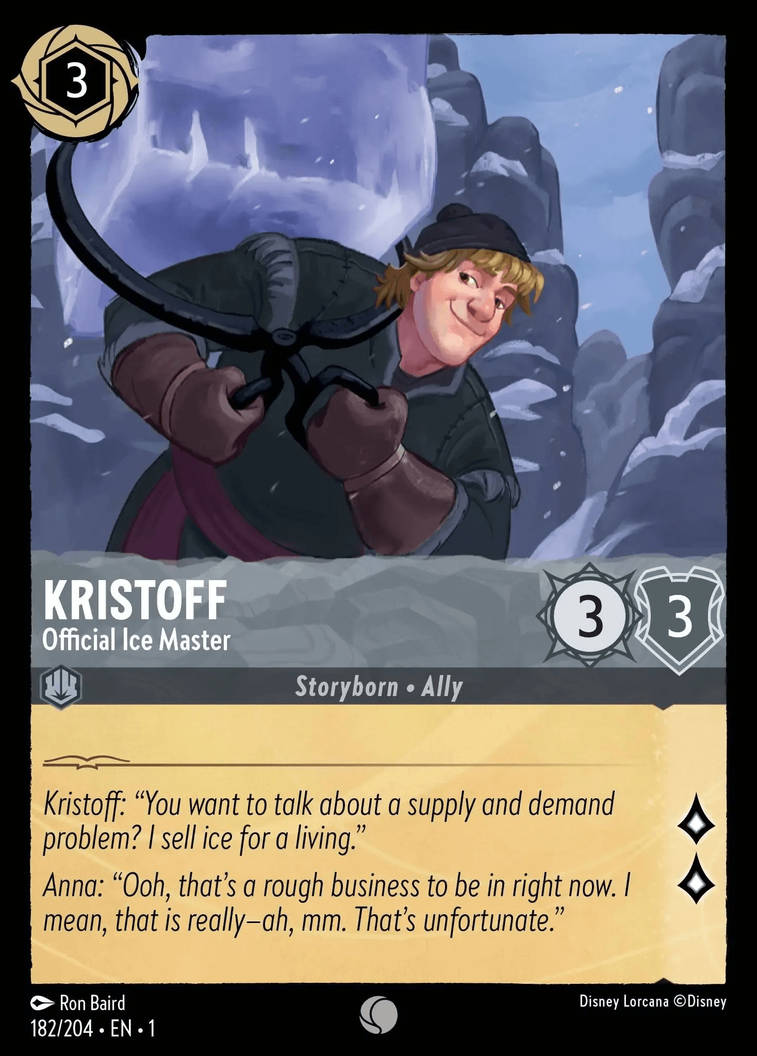 Frozen Kristoff Disney card by aliciamartin851 on DeviantArt