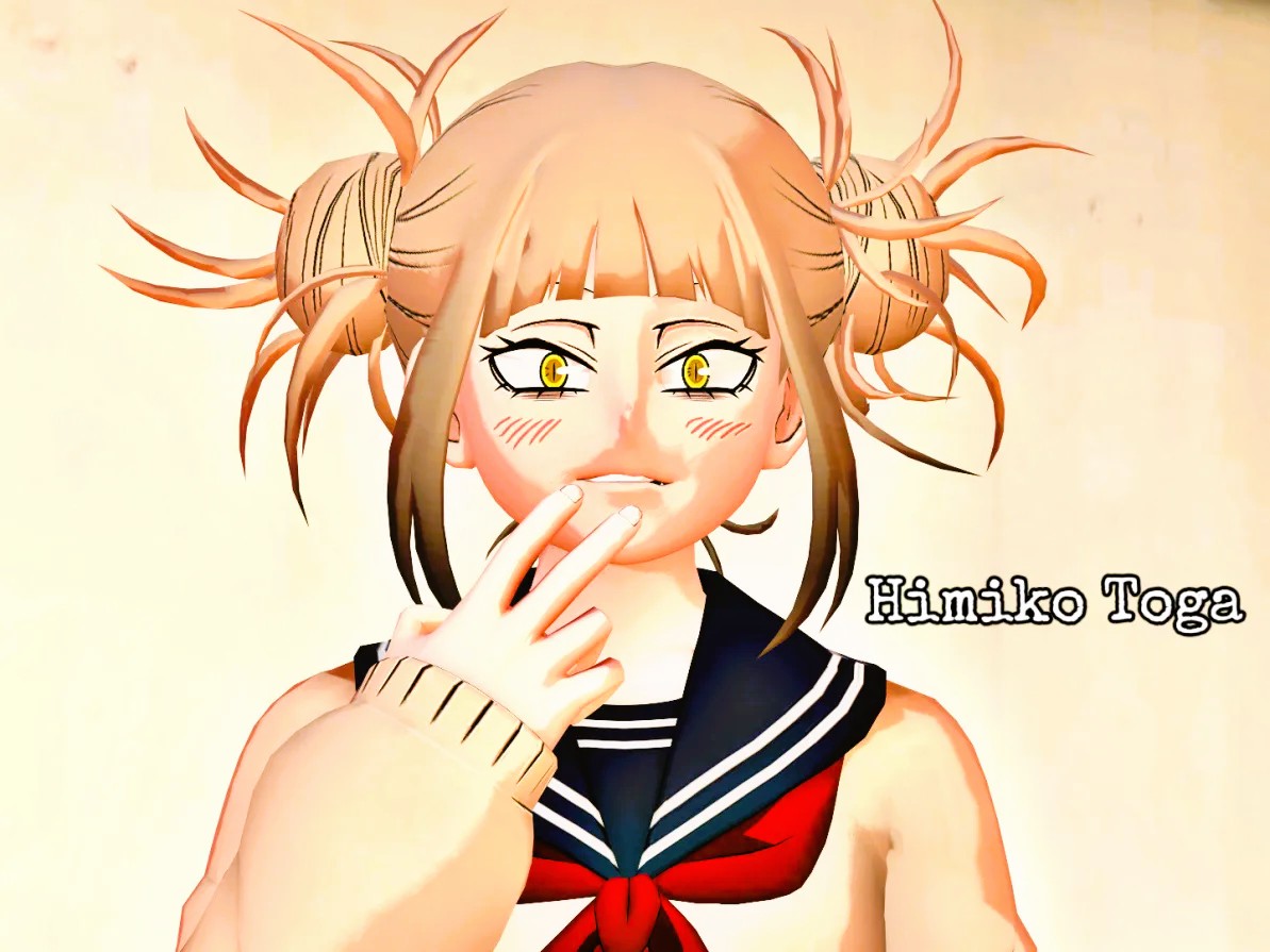 Himiko Toga Render by ScroogeyGaming on DeviantArt