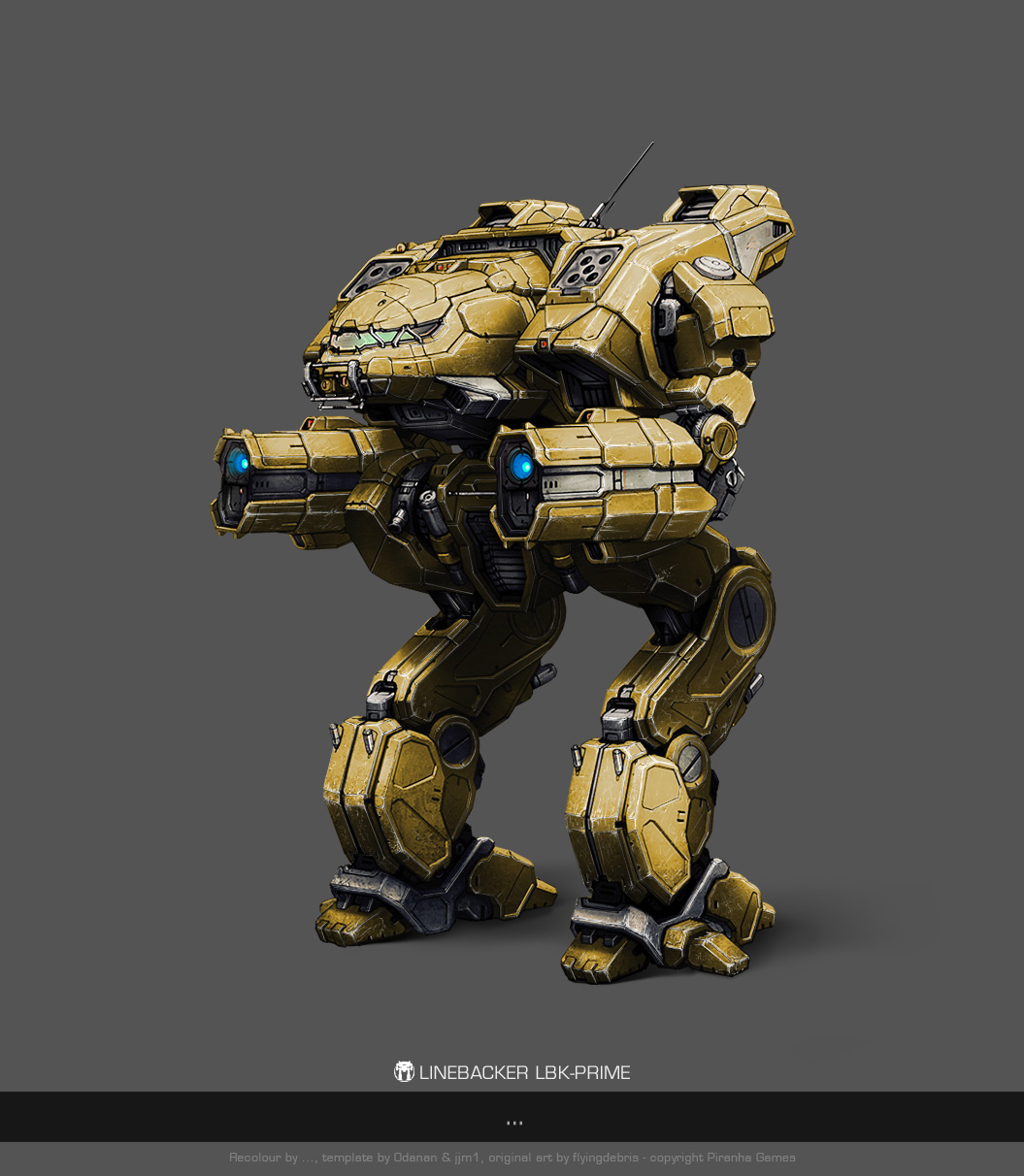 MWO - Linebacker Prime Template by user000000000001 on DeviantArt