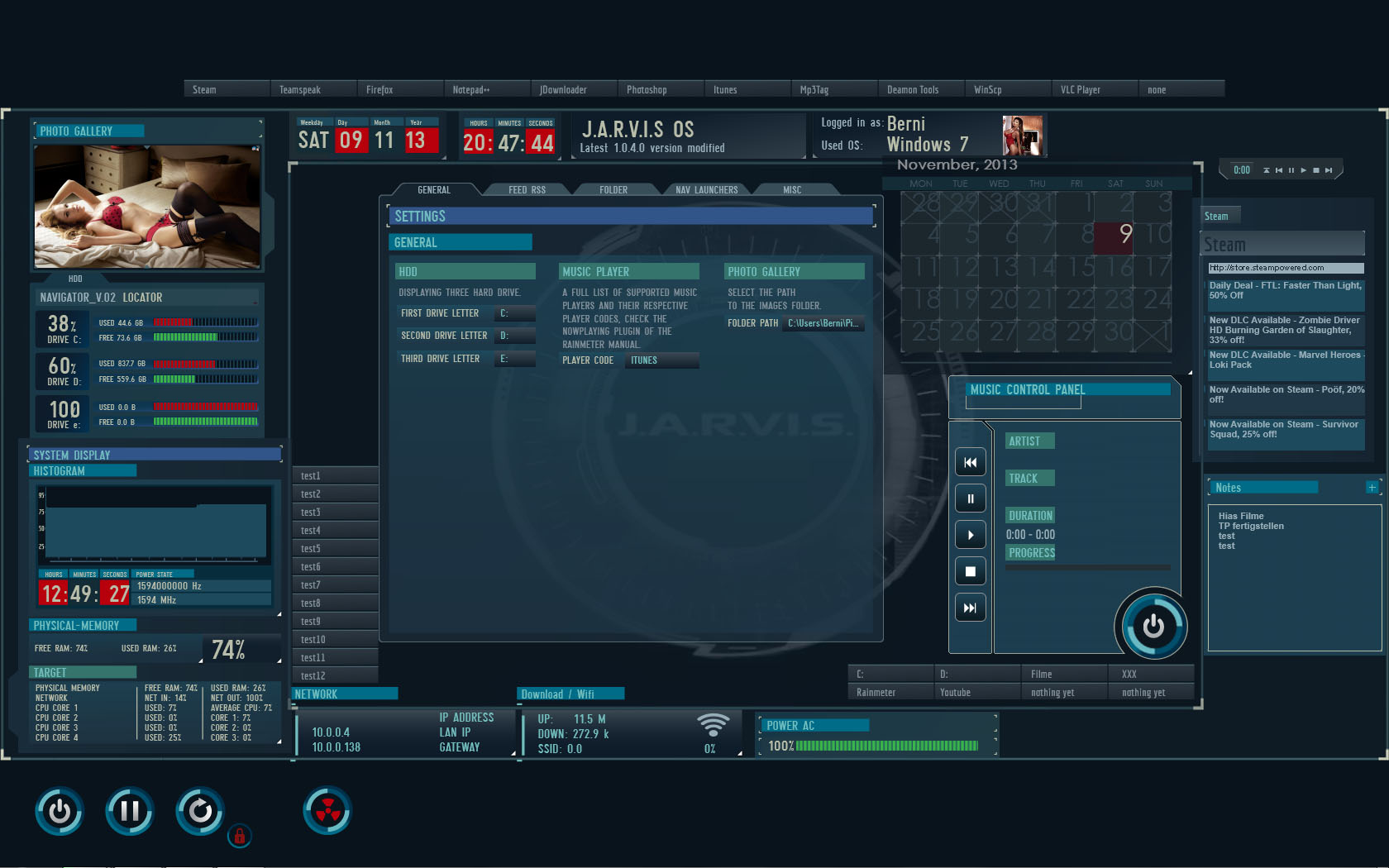 J.A.R.V.I.S OS modified 1.0.4.0 by sg1-aprophis on DeviantArt