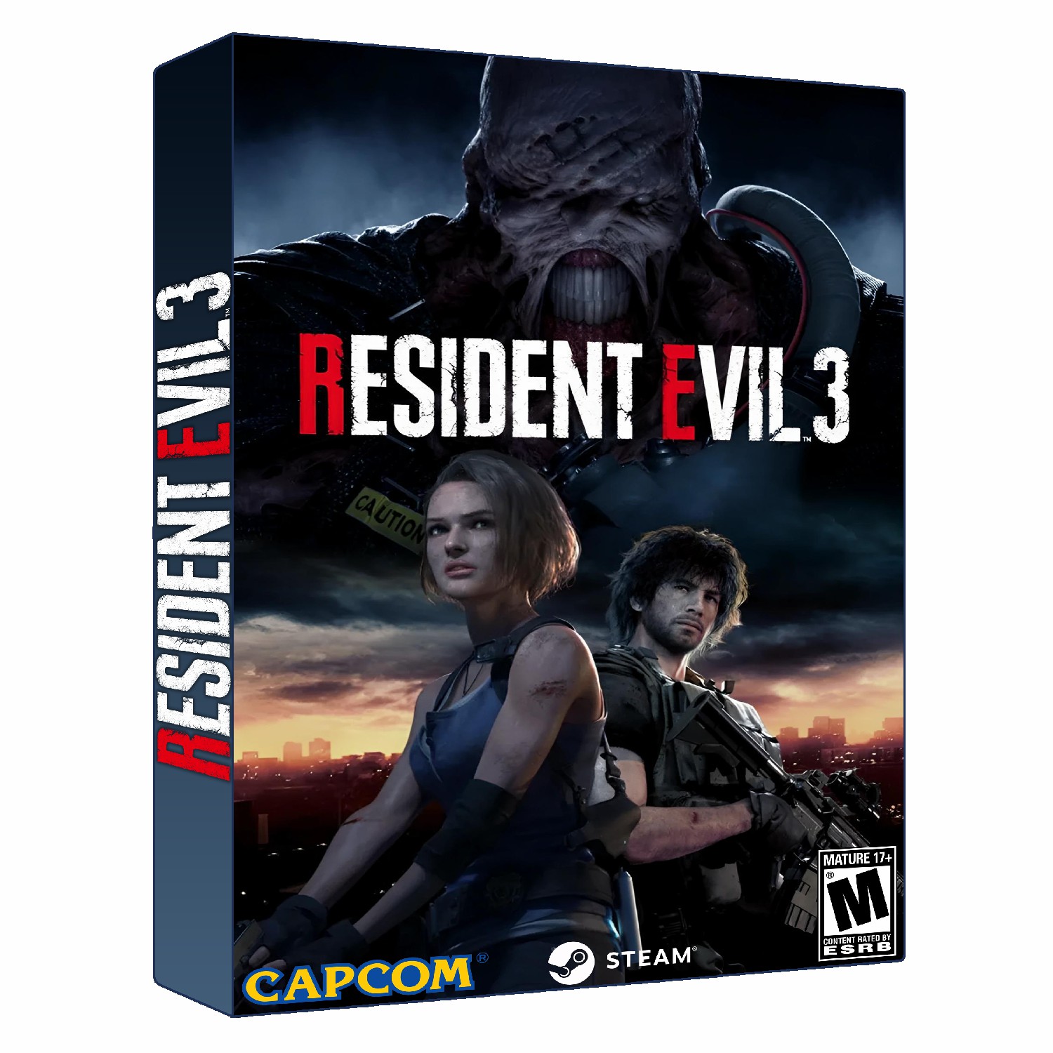 Resident Evil 3 Remake Game Folder Icon By Raven M by ravenmcfirst on DeviantArt