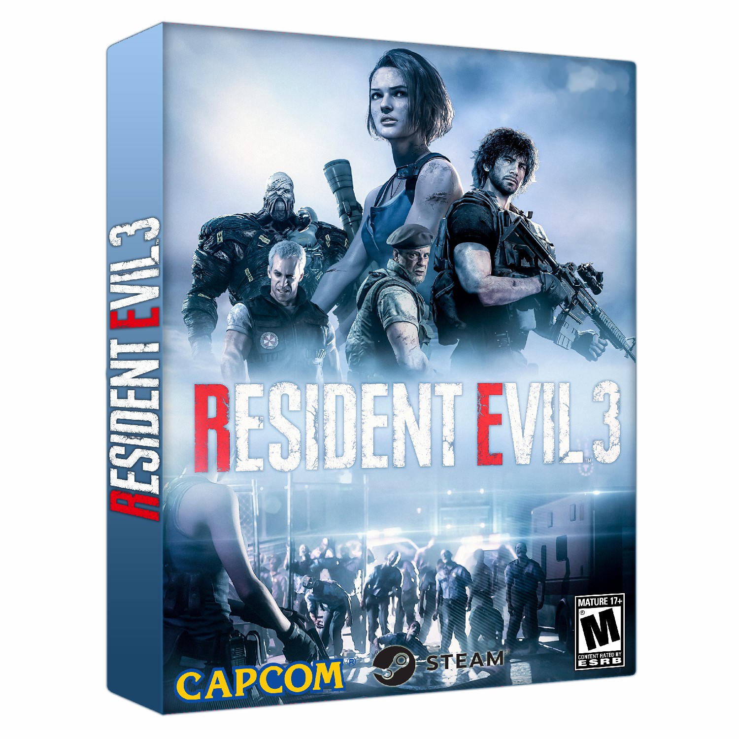 Resident Evil 3 Remake B Game Folder Icon By Raven by ravenmcfirst on ...