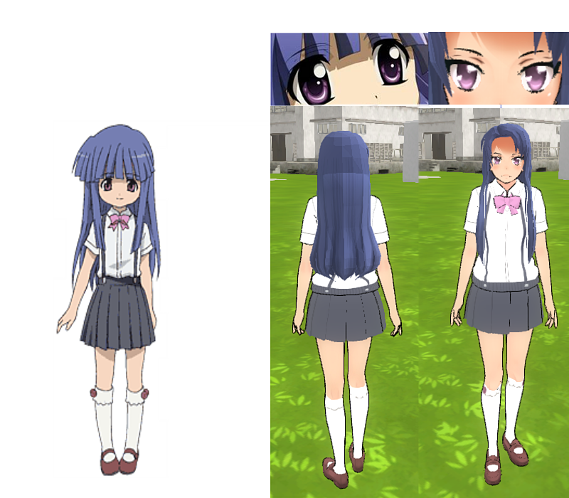 Rika Furude - Yandere Sim Skin by xKittyIconsx on DeviantArt