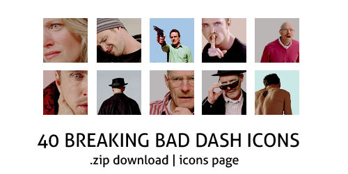 Breaking bad dash icons for tumblr by armoitettu on DeviantArt