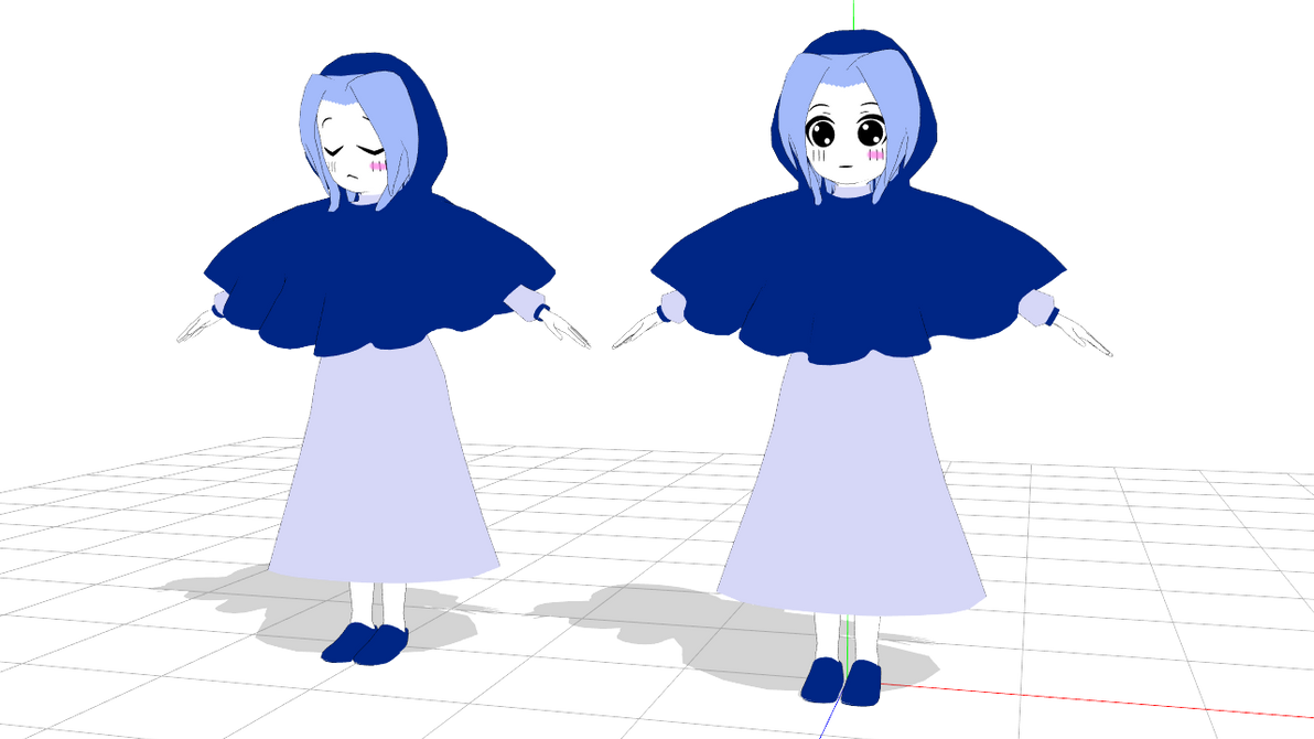 MMD KOMUGIKO model DL! by FAN-TERIOR on DeviantArt