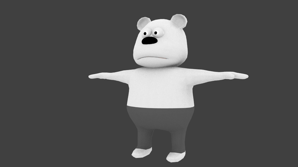 MMD Shirokuma-kun model DL! by FAN-TERIOR on DeviantArt