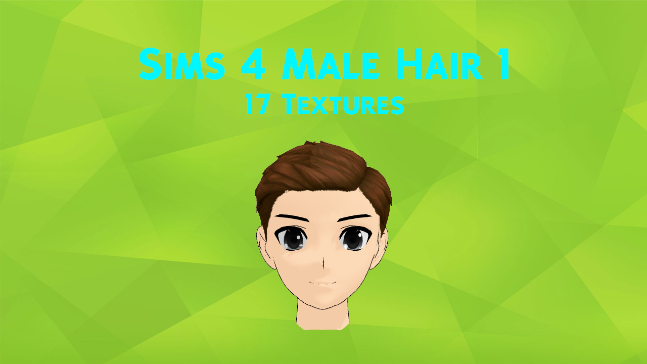 MMD Sims 4 Male Hair 1 [DL] by Lex-The-Bookworm on DeviantArt