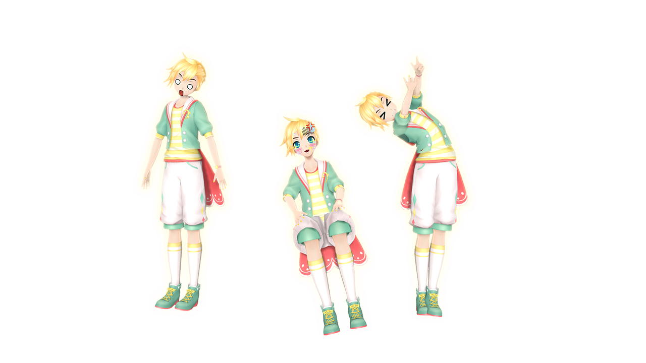 MMD PDX Radical Star Cute Len DL by Lex-The-Bookworm on DeviantArt