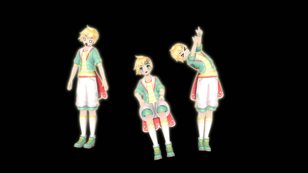 MMD PDX Radical Star Cute Len DL by Lex-The-Bookworm on DeviantArt