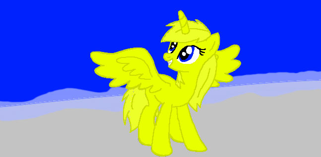 Yellow (Alicorn) by TheBlueSonata on DeviantArt
