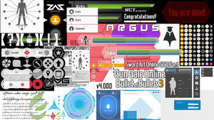 Sword Art Online Vector Icons by darkblackswords on DeviantArt