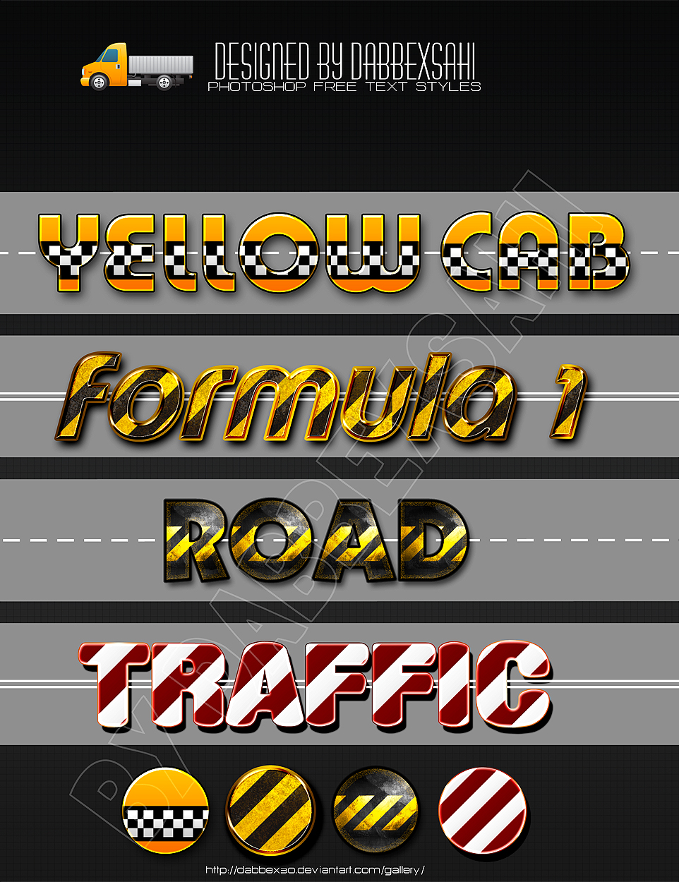 phshop text style car theme by dabbex30 on DeviantArt