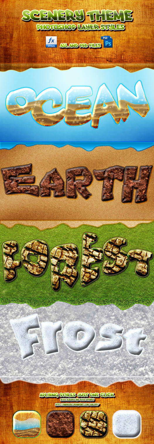 scenery theme ps layer styles by dabbex30 on DeviantArt