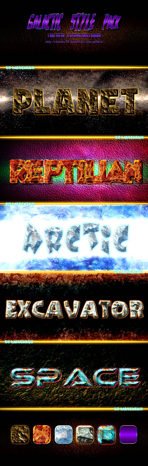 galactic theme ps styles by dabbex30 on DeviantArt