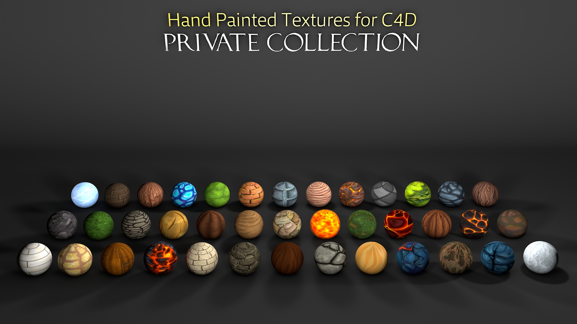 Hand Painted Materials (Textures) C4D by dabbex30 on DeviantArt