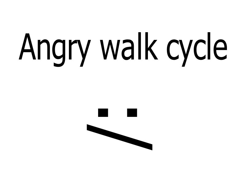 Angry walk cycle (test) by Funkygooseworld on DeviantArt