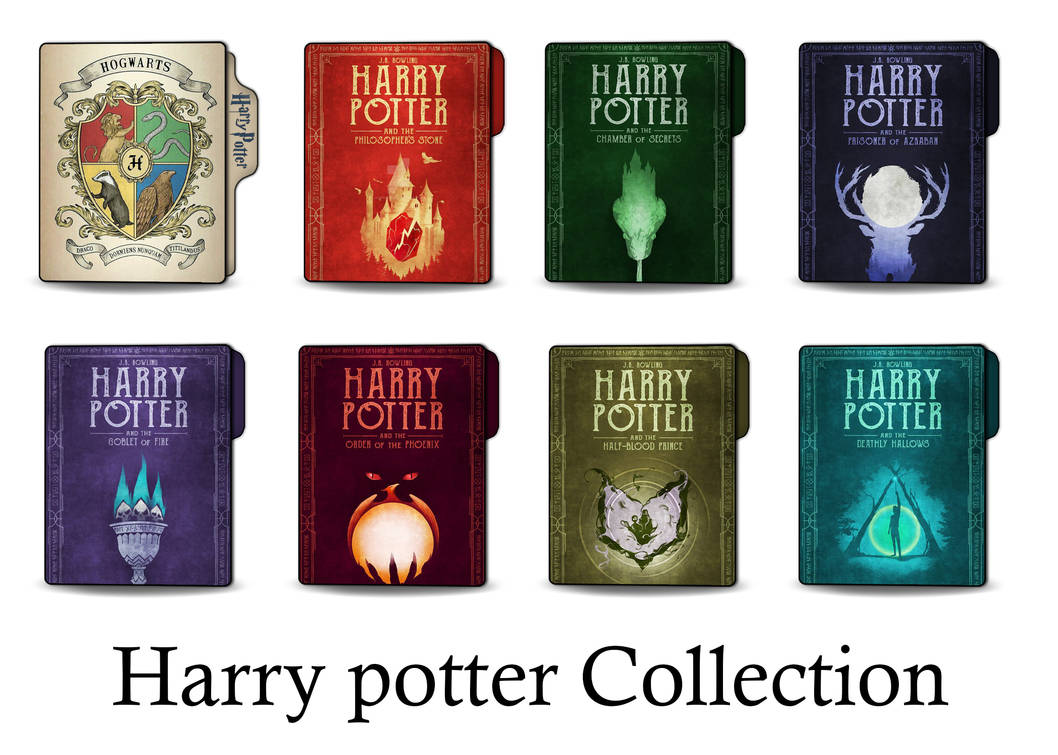 Harry Potter Collection Folder Icon by amirwkf10 on DeviantArt