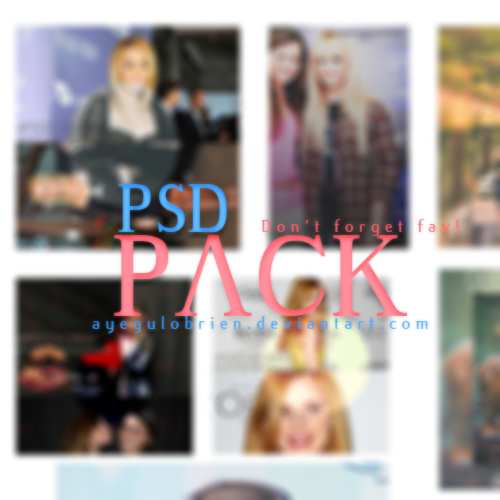Psd Pack by AyegulObrien on DeviantArt