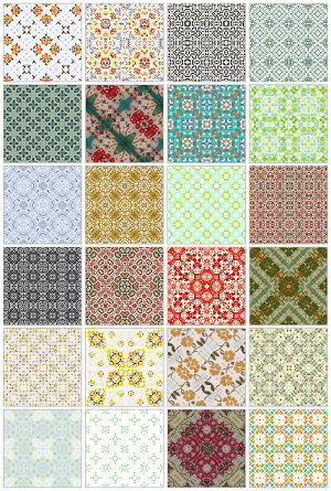 24 repeating paterns by masterjinn on DeviantArt