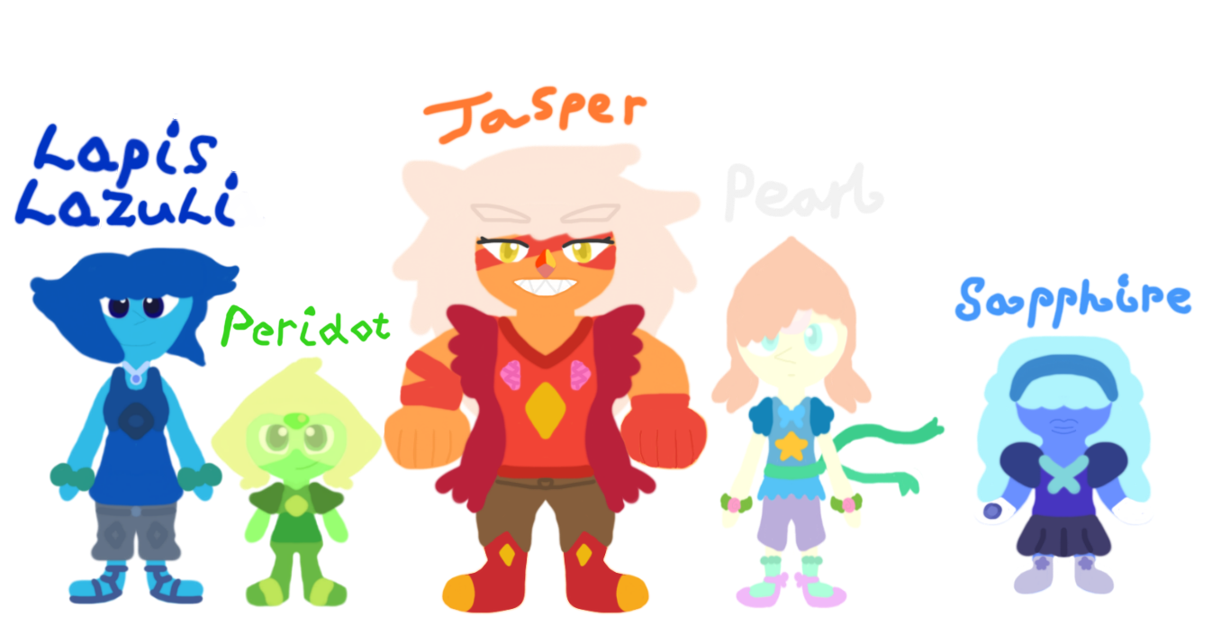 Steven Universe Gem Redesigns Part 1 by Whirlwind-Tigress on DeviantArt
