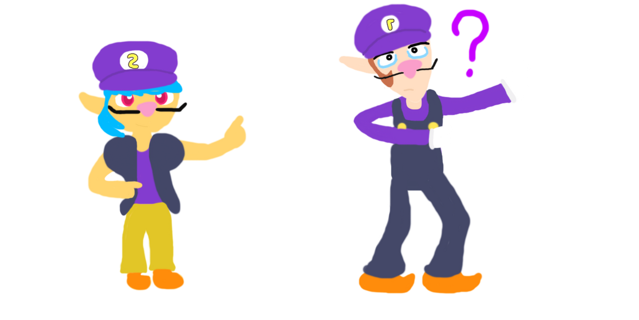 Waluigi Day 2017 Drawing by Whirlwind-Tigress on DeviantArt