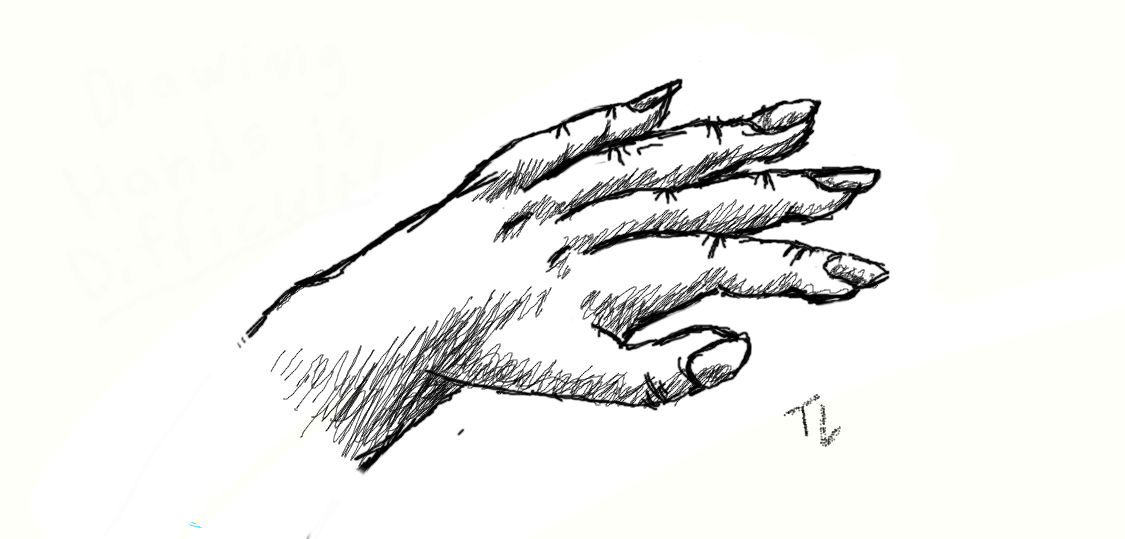 Drawing Hands is Difficult! by StitchedRaven on DeviantArt